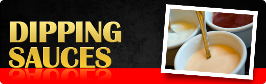 DIPPING SAUCES - Discounts and coupons applied at checkout - Weborder